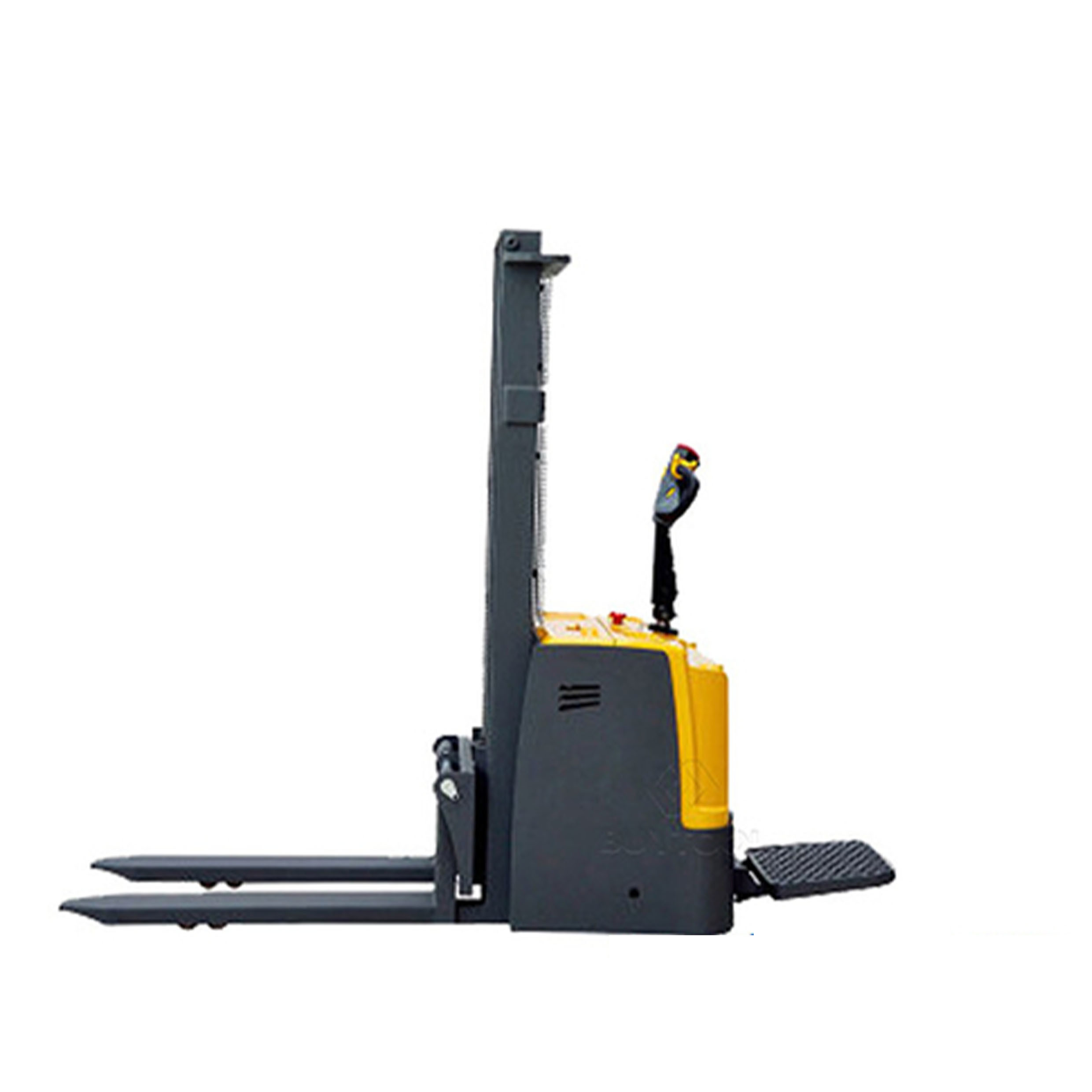 Alloy Steel 2000kg Fully Powered Hydraulic Stacker Electric Pallet ...