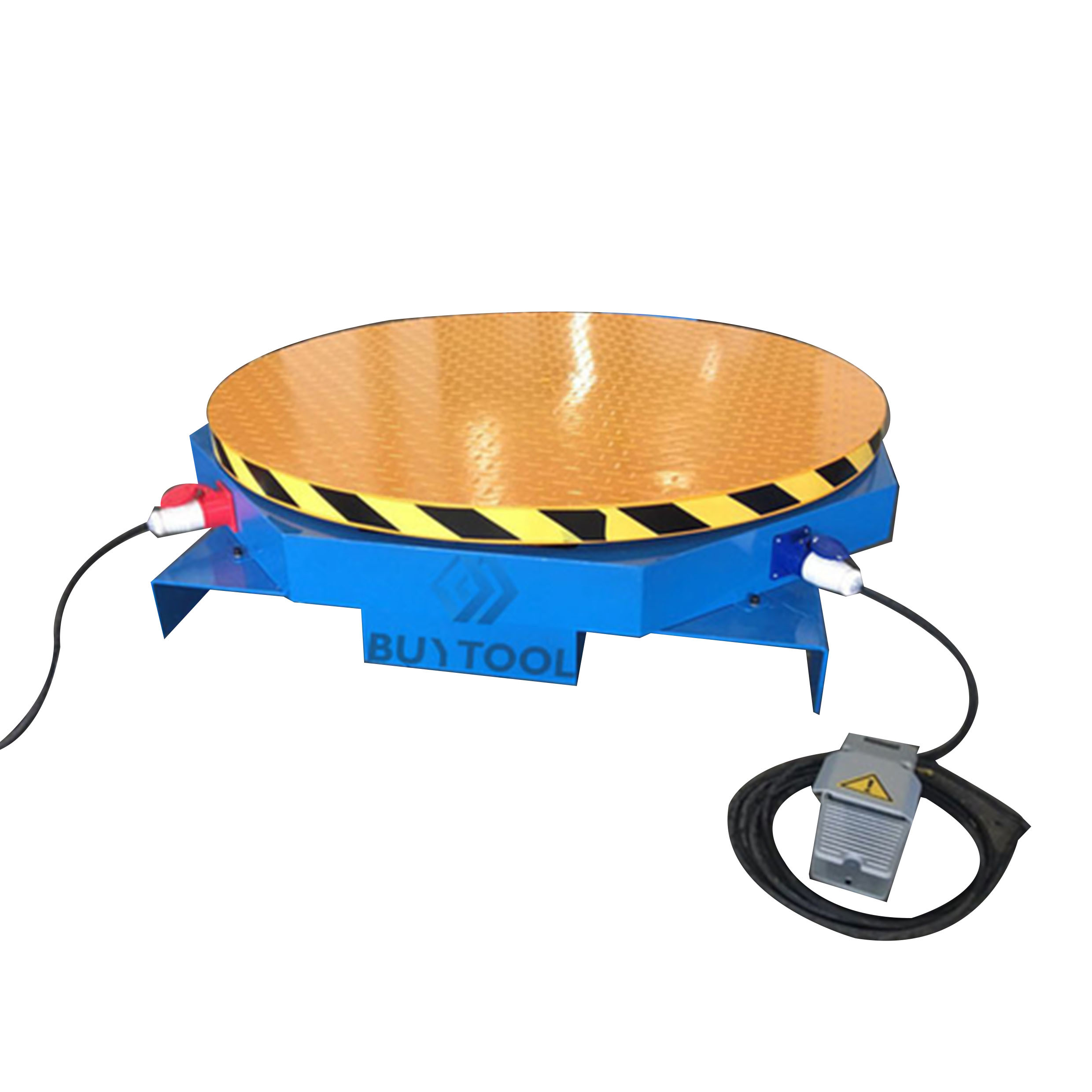 Semi Automatic Turntable Pallet Wrapper Machine With Scale 1220mm